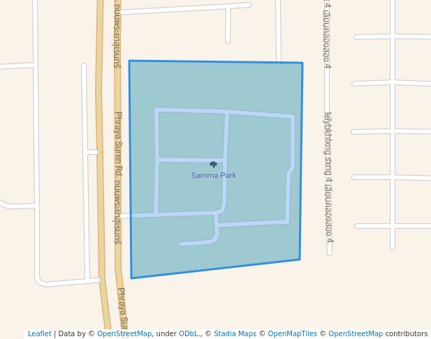 Samma Park in Bangkok | Map and Routes