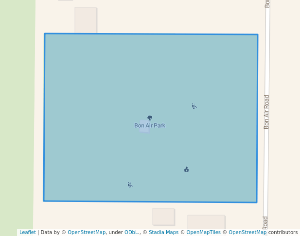 Bon Air Park in Lansing | Map and Routes