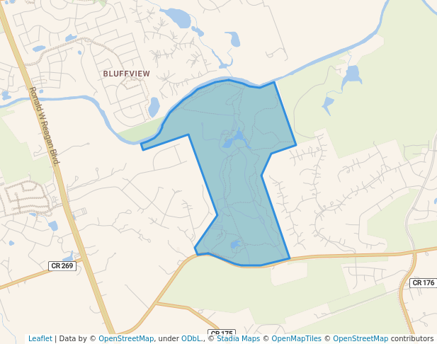 Garey Park in Georgetown | Map and Routes