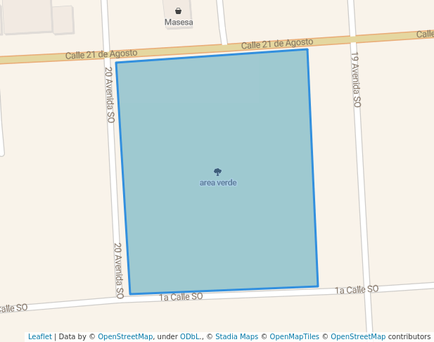 area verde in Siguatepeque | Map and Routes