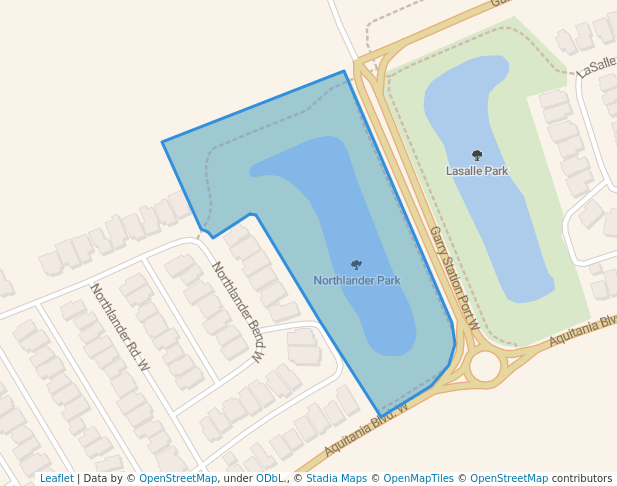 Northlander Park in Lethbridge | Map and Routes