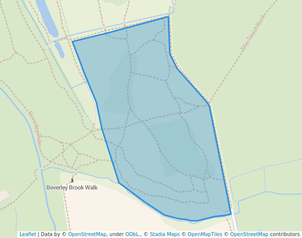 Beverley Meads in London | Map and Routes