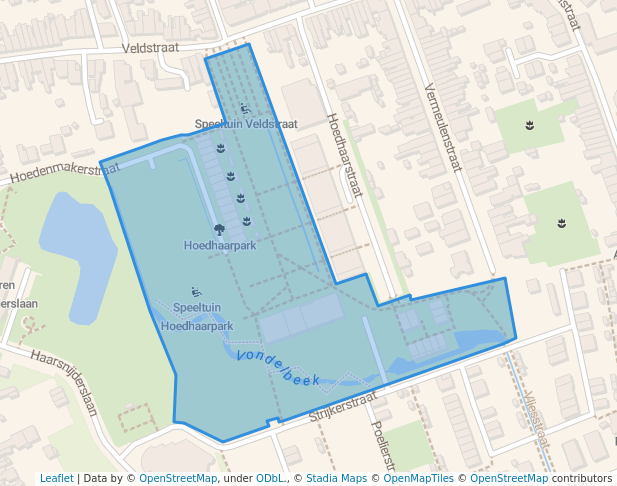 Hoedhaarpark in Lokeren | Map and Routes