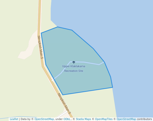 Upper Klaklakama Recreation Site in Woss | Map and Routes