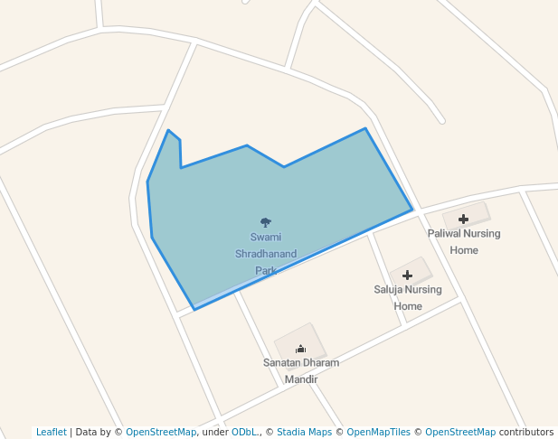 Swami Shradhanand Park in Palwal | Map and Routes