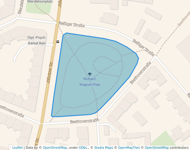 Richard-Wagner-Platz in Plauen | Map and Routes