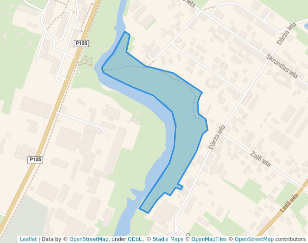 Helmaņa parks in Saldus | Map and Routes