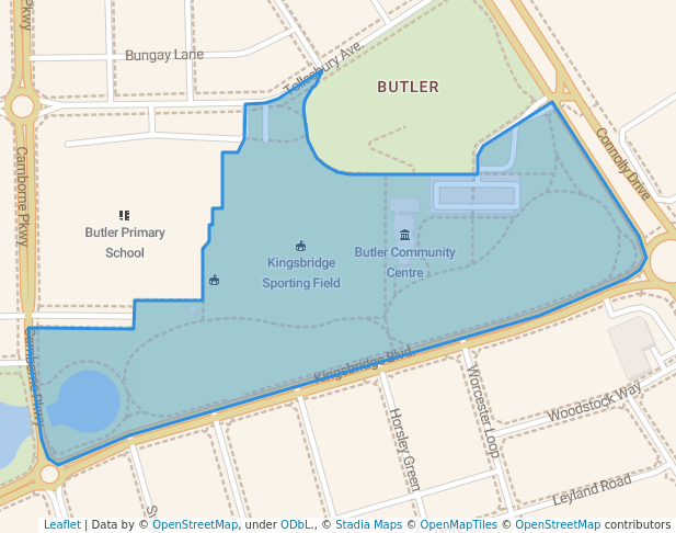 Kingsbridge Park in Butler | Map and Routes