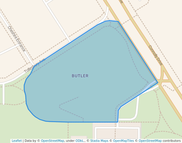 Kingsbridge Skate Park in Butler | Map and Routes