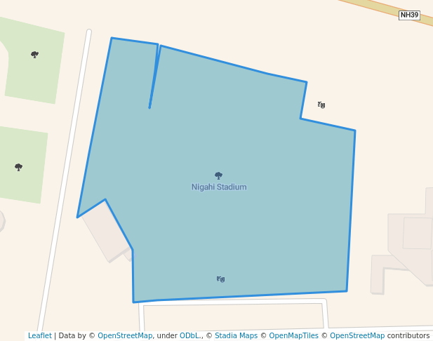 Nigahi Stadium in Nigahi | Map and Routes