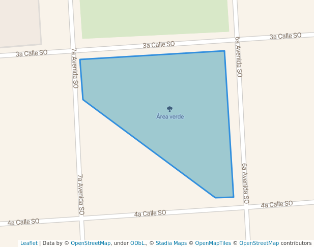 Área verde in Siguatepeque | Map and Routes