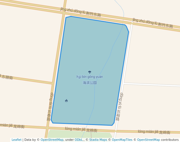 海滨公园 in Cheng Du Shi | Map and Routes