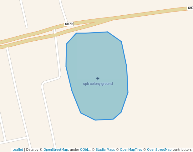 spb colony ground in Pallipalayam | Map and Routes