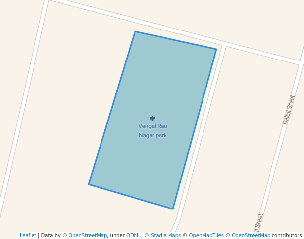 Vengal Rao Nagar psrk in Kavali | Map and Routes