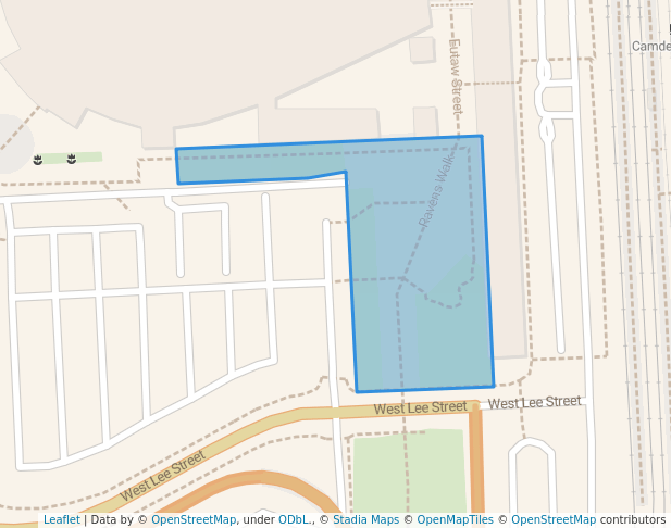 Ravens' Walk in Baltimore | Map and Routes