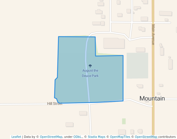 August the Deuce Park in Cavalier Air Force Station | Map and Routes