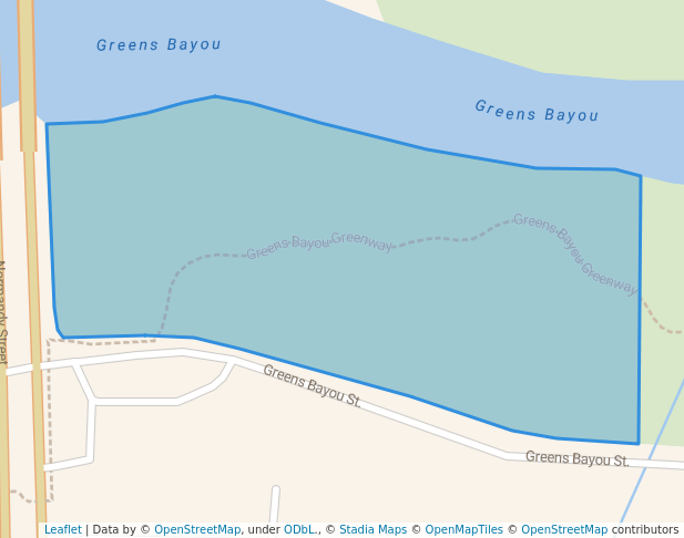 Greens Bayou Greenway in Houston | Map and Routes
