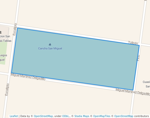 Parque San Miguel in Valle de Chalco Solidaridad | Map and Routes