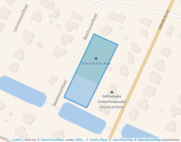 Parkview Play Area in Chesapeake | Map and Routes