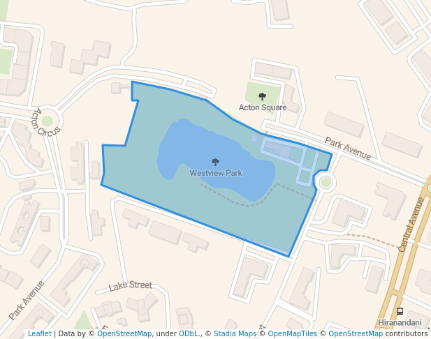 Westview Park in Thane | Map and Routes