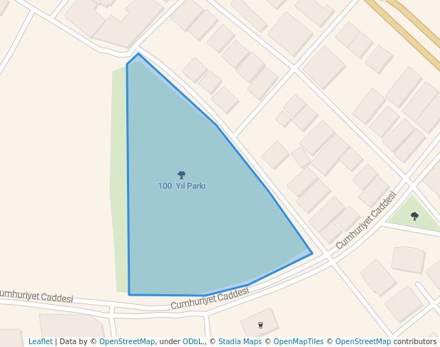 100. Yıl Parkı in Malkara | Map and Routes