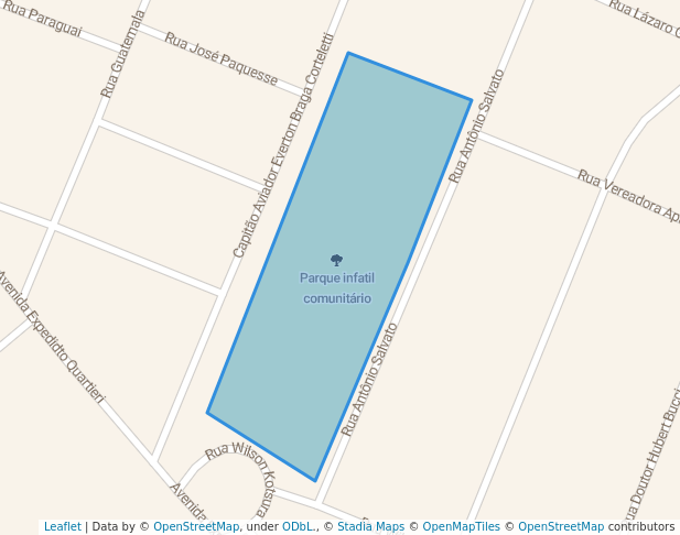 Parque infatil comunitário in Moji-Mirim | Map and Routes
