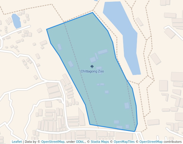 Chittagong Zoo in Chattogram | Map and Routes