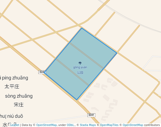公园 in Ping Ding Shan Shi | Map and Routes