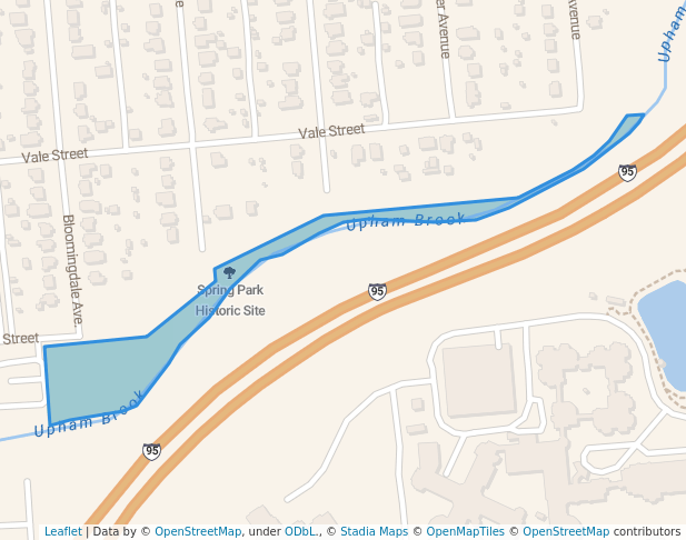 Spring Park Historic Site in Richmond | Map and Routes