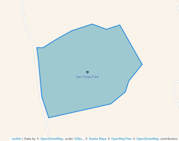 San Felipe Park in El Paso | Map and Routes