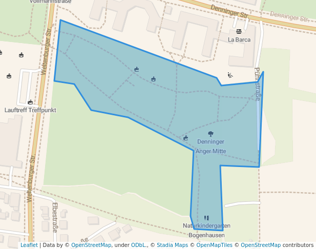 Denninger Anger Mitte in München | Map and Routes