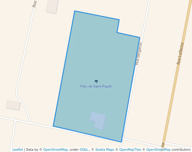 Parc de Saint-Paulin in Saint-Paulin | Map and Routes