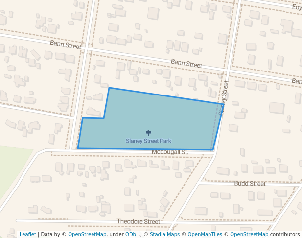Slaney Street Park in Bluff | Map and Routes