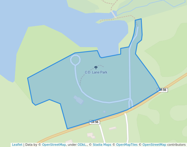 C.D. Lane Park in Maplecrest | Map and Routes