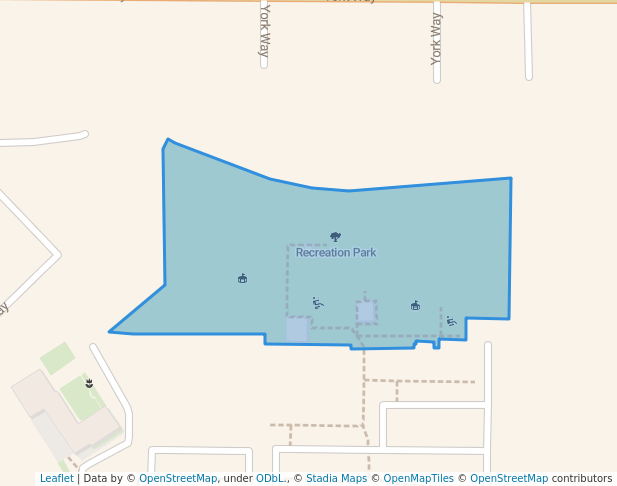 Recreation Park in Sparks | Map and Routes