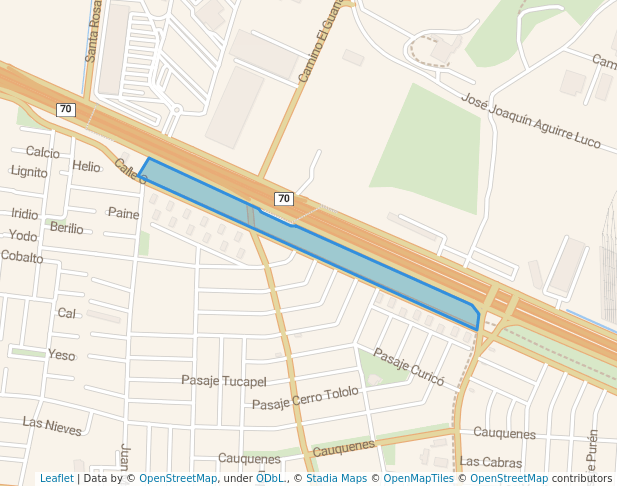 Parque Vespucio Norte in Conchalí | Map and Routes