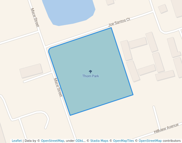 Thorn Park in El Paso | Map and Routes