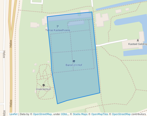 Baron z'n Hof in Geldrop | Map and Routes