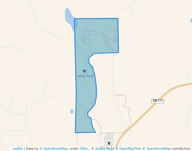 Ferber Park in Fergus Falls | Map and Routes