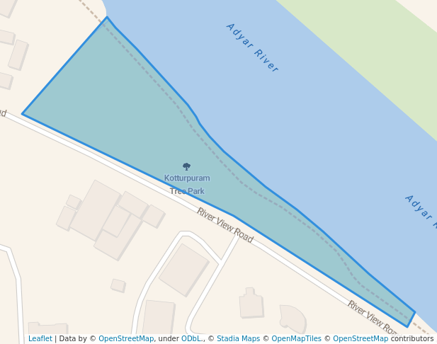 Kotturpuram Tree Park in Chennai | Map and Routes