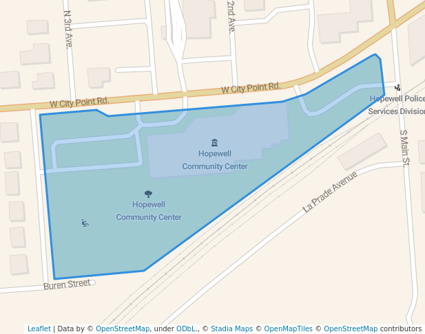 Hopewell Community Center in Hopewell | Map and Routes