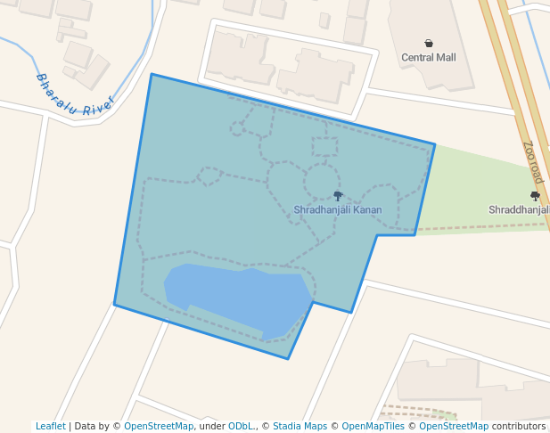 Shraddhanjali Kanan in Guwahati | Map and Routes