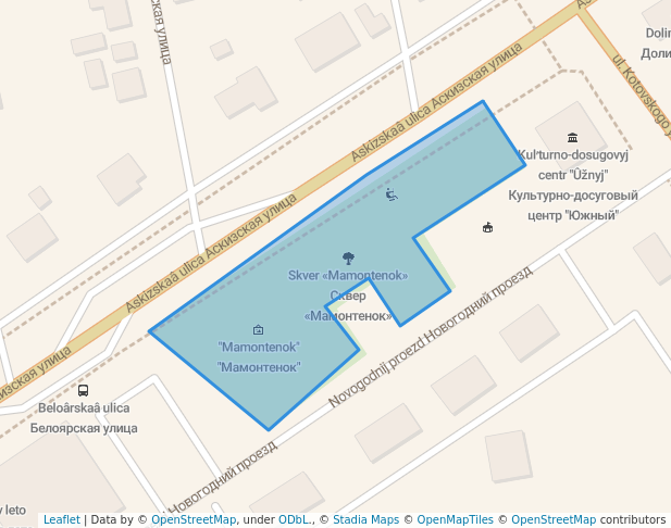 Сквер «Мамонтенок» in Abakan | Map and Routes