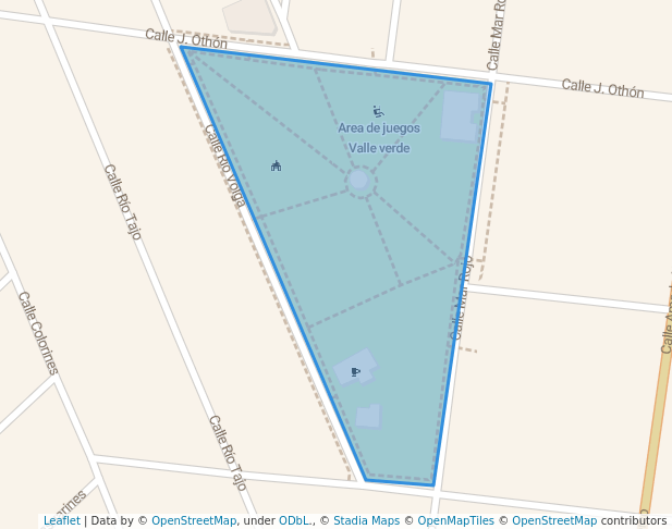 Parque valle verde in Reynosa | Map and Routes