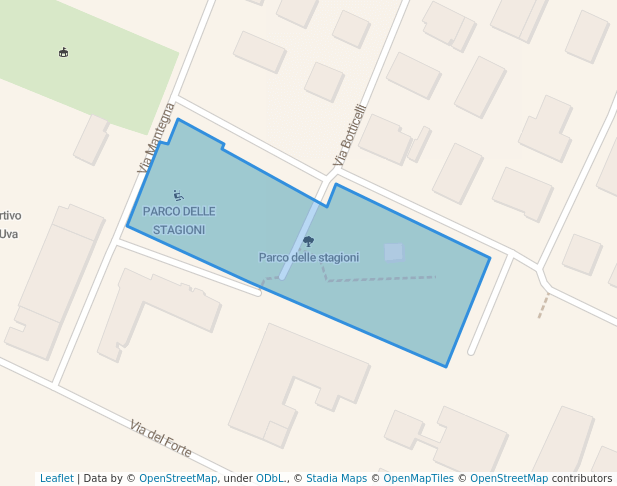 Parco delle stagioni in Spinea | Map and Routes