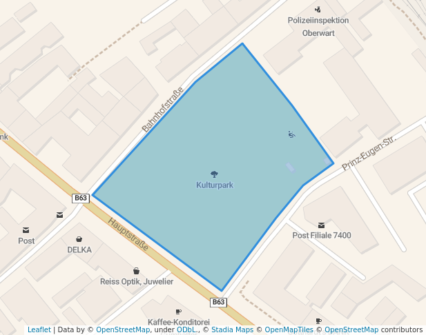 Kulturpark in Oberwart | Map and Routes