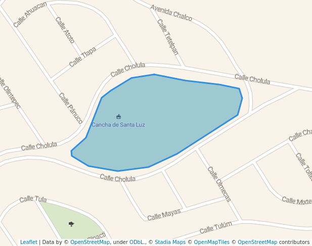 Plaza Santa Luz Analco in Ramos Arizpe | Map and Routes