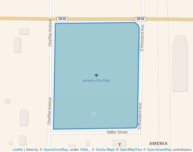 Amenia City Park in Amenia | Map and Routes