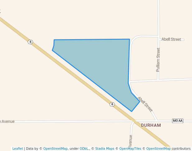 Durham Park in Durham | Map and Routes