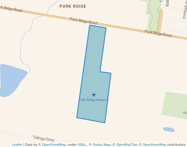Park Ridge Reserve in Park Ridge | Map and Routes